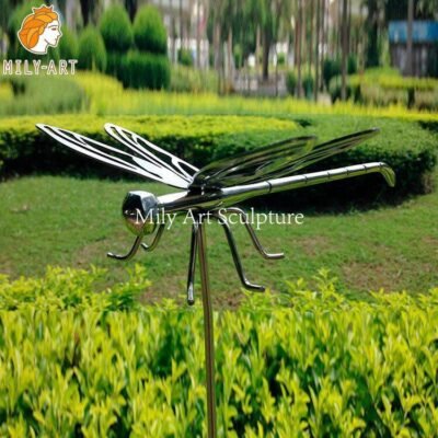 Beautiful Large Metal Dragonfly Sculpture Outdoor Decor for Sale MLSS ...