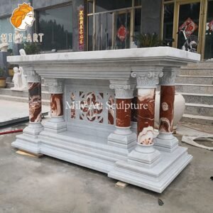 Modern Marble Main Altar Table Designs for Church - Mily Statue