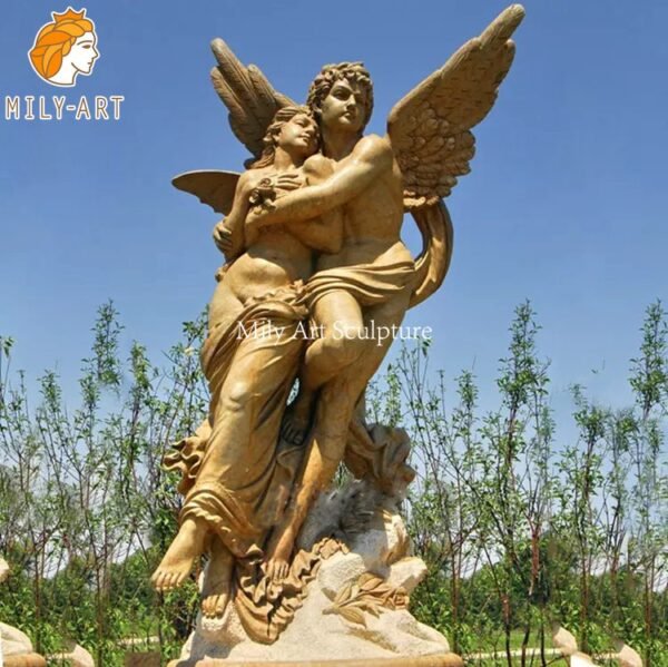 Famous Cupid and Psyche Marble Sculpture Replica Supplier MLMS-172 ...