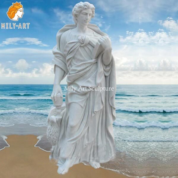 Life Size Marble Saint John Statue for Sale MLMS-174 - Milystatue ...