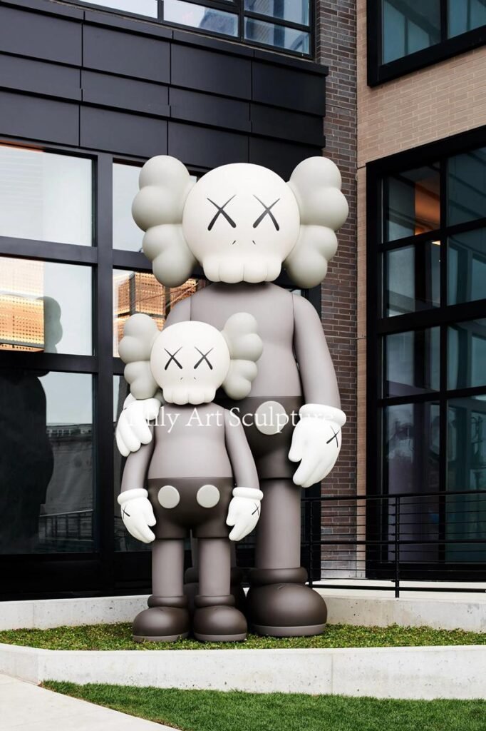 Life Size Fiberglass Kaws Statue - Milystatue - World Leading Sculpture ...