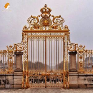 Elegant Ornamental Wrought Iron Main Gate Manufacturing MLIS-113 ...