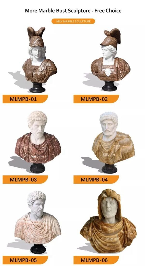 Michelangelo Marble Statue of David Bust Replica - Milystatue - World ...