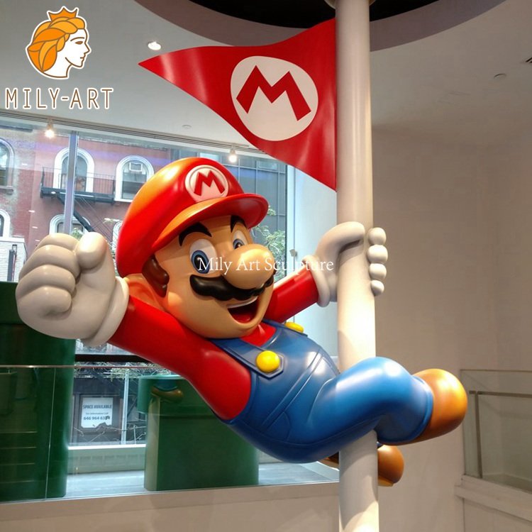 Custom Life Size Fiberglass Super Mario Statue Mlfs 003 Milystatue