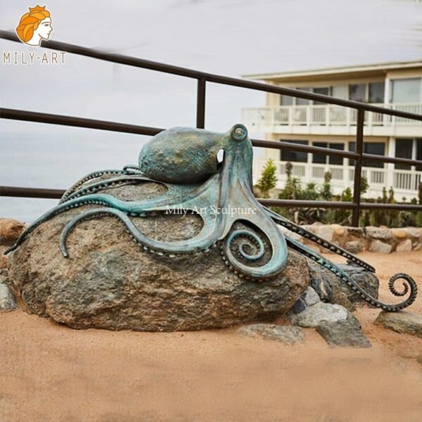 Large Bronze Octopus Sea Animal Sculpture - Milystatue - World Leading ...
