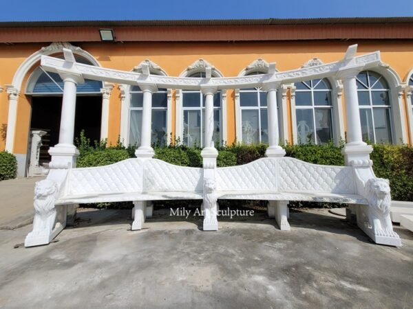 15 Best Marble Garden Benches to Bring Royalty and Grace to Your ...