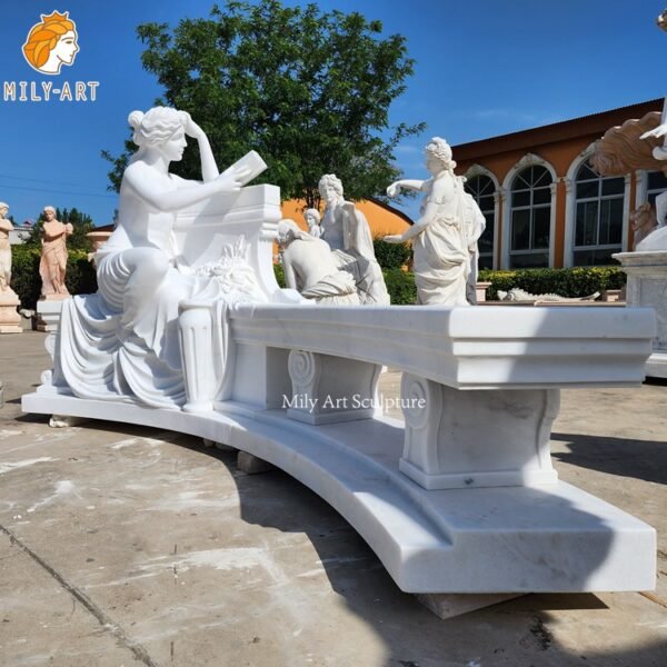 15 Best Marble Garden Benches to Bring Royalty and Grace to Your ...