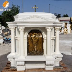 Hand Carved Marble Catholic Tabernacle Factory Supplier - Milystatue ...