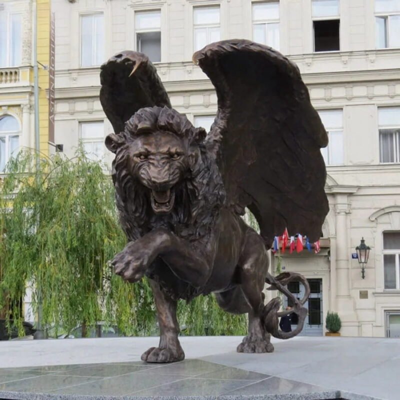 The Symbolism of the Winged Lion: Power, Courage, and Divine Protection