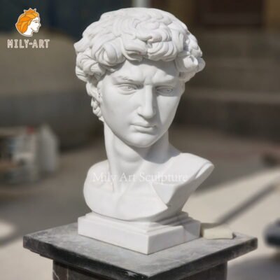 Michelangelo Marble Statue of David Bust Replica - Milystatue - World ...