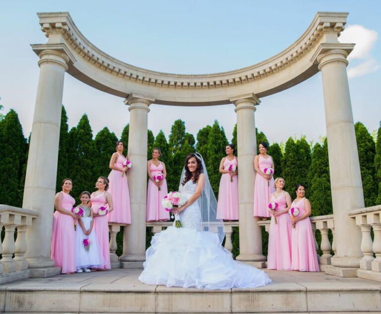Outdoor Wedding Stage Marble Gazebo - Mily Art Statue