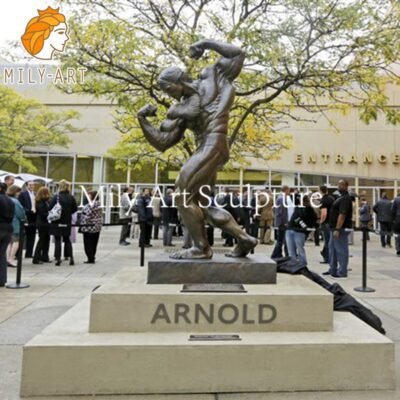 Bronze Bodybuilder Arnold Schwarzenegger Sculpture - Milystatue - World ...
