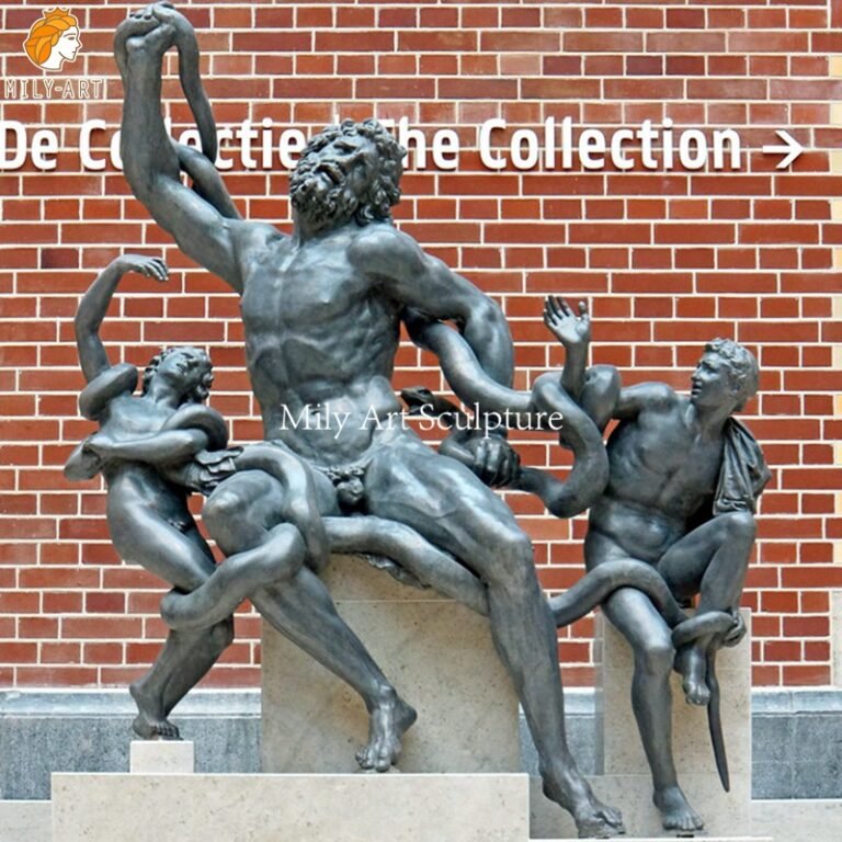 Life Size Outdoor Laocoön and His Sons Bronze Sculpture