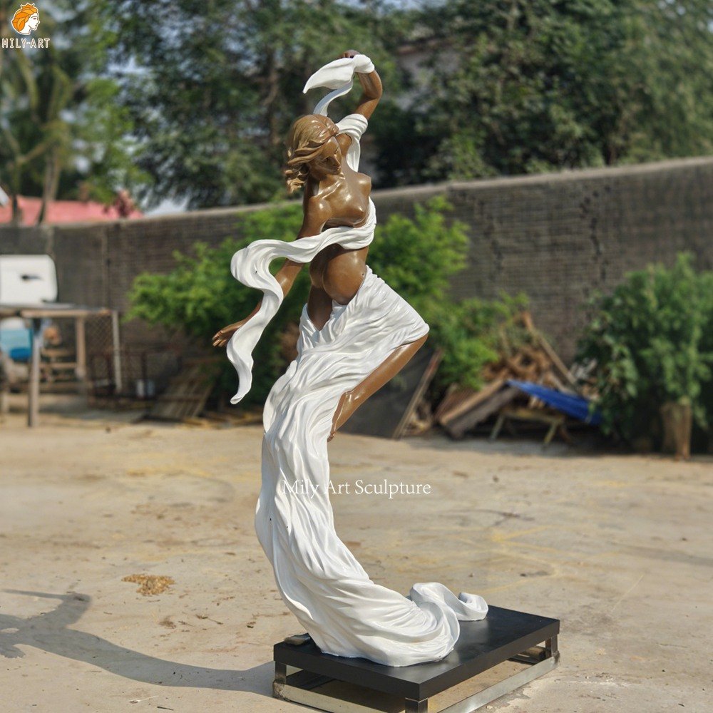 Casting Bronze Dancing Lady Sculpture